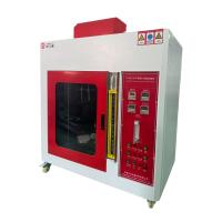 China ISO3582 ASTMD4986 Horizontal and Vertical Burning Tester Flammability Testing Machine Flame Tester for sale
