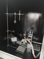 China ISO3582 ASTMD4986 Horizontal and Vertical Burning Tester Flammability Testing Machine Flame Tester for sale