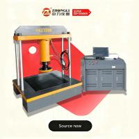 China Computer Control Electro-hydraulic Servo Compression Tester | for Manhole Cover Strength Test | 2000kN Capacity for sale