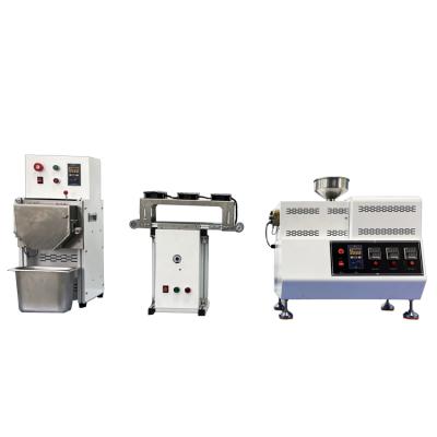 China Twin Screw Laboratory Extrusion Pelletizer with Air-cooled for sale