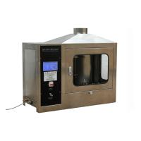 China ISO 11925-1 ISO 11925-2 Flammability Test Equipment Building Material Inflatability Testing Machine with Single Flame Source for sale