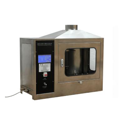 China ISO 11925-1 ISO 11925-2 Flammability Test Equipment Building Material Inflatability Testing Machine with Single Flame Source for sale