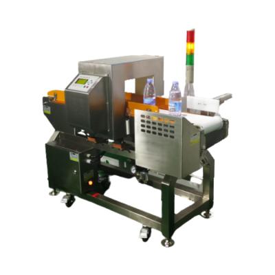 China Bottles Belt Conveyor Metal Detector Machine for Water Bottling Mini Bottle Metal Detector for sale