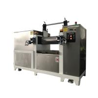 China 10 Inch 12 Inch XK-250 XK-300 Two Roll Mill Open Mixing Mill Rubber Mixing Mill Plastic Refining Mixing Mill With Stock Blender for sale