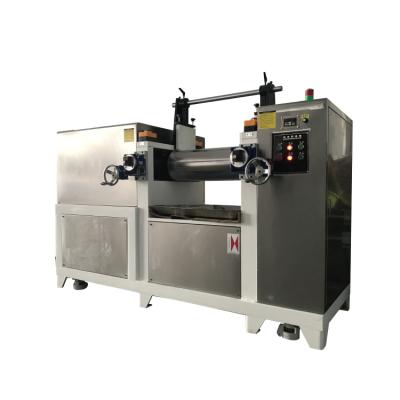 China 10 Inch 12 Inch XK-250 XK-300 Two Roll Mill Open Mixing Mill Rubber Mixing Mill Plastic Refining Mixing Mill With Stock Blender for sale
