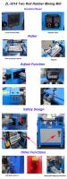 China 10 Inch 12 Inch XK-250 XK-300 Two Roll Mill Open Mixing Mill Rubber Mixing Mill Plastic Refining Mixing Mill With Stock Blender for sale