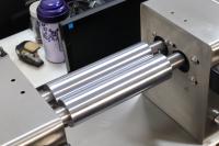 China Laboratory Desktop Open Mixing Two Roll Mill Machine for PVC Silicone Rubber for sale