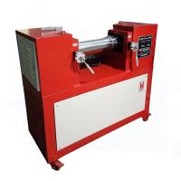 China Silicone Rubber Two Roll Mill Lab Rubber Mixing Mill Variable Speed Two Roll Mill with Digital Temperature Control for sale