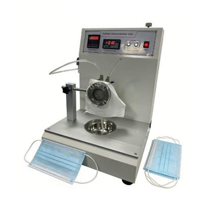China ISO22609 ASTM F1862 High Quality Medical Face Mask Synthetic Blood Penetration Test Machine for sale