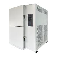 China EN 60068 SAE J1455 AEC-Q100 2 Zone Thermal Shock Chamber for Automotive Electronics Battery Reliability Testing for sale