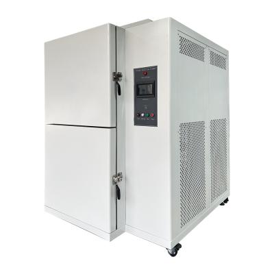 China EN 60068 SAE J1455 AEC-Q100 2 Zone Thermal Shock Chamber for Automotive Electronics Battery Reliability Testing for sale
