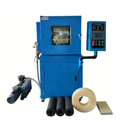 China Laboratory Vacuum Rubber Vulcanizer Lab Hydraulic Hot Press for Plastic Rubber Specimen Forming for sale