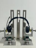 China IEC 60268 EN 60268 Headphone Torsion Life Tester | Headset Rotary Durability Testing Machine for sale