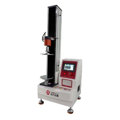 China Desktop Single Column Universal Tensile Tester Plastic Bottle Cup Compression Testing Machine for sale