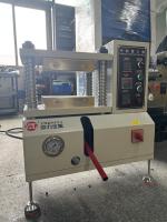 China 10 Ton Manual Rubber Hot Press Machine | Lab Hot Vulcanizing Press for Silicone & Plastic Sample Molding for sale