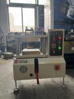 China 10 Ton Manual Rubber Hot Press Machine | Lab Hot Vulcanizing Press for Silicone & Plastic Sample Molding for sale