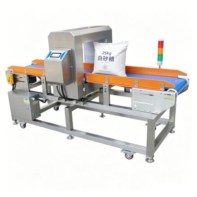 China Heavy Duty Conveyor Food Metal Detector High Precision Intelligent Digital Detector for 25kg Bag Food Production Line Inspection for sale