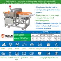 China Heavy Duty Conveyor Food Metal Detector High Precision Intelligent Digital Detector for 25kg Bag Food Production Line Inspection for sale