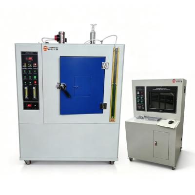 China ISO 5659 ASTM E662 Plastic Flammability Smoke Density Tester NBS Smoke Chamber Optical Density Fire Testing Equipment for sale