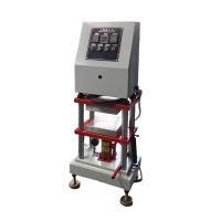 China 10Ton 25Ton 30Ton Manual Laboratory Hot Hydraulic Rubber Plastic Platen Vulcanizing Press Machine for sale
