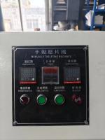 China 10Ton 25Ton 30Ton Manual Laboratory Hot Hydraulic Platen Vulcanizing Press for Rubber Plastic Sample Compression Molding for sale