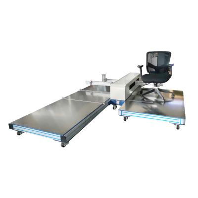 China BS EN 1335 Castor & Chair Base Durability Testing Rig | Bifma X5.1 Office Chair Base Caster Fatigue Life Testing Machine for sale