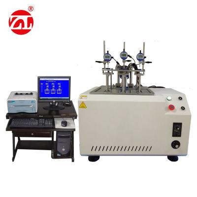 China Plastic VST Softening Point Vicat HDT Heating Deflection Rubber Testing Equipment for sale