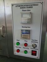 China Car Interior Material Flame Retardant Test Chamber , Burning Resistance Test Machine for sale