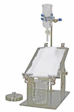 China Stainless Steel Durable Permeability Tester For Baby Diapers , Sanitary Napkins , Facial Tissue for sale