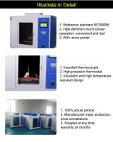 China Glow Wire Fire Hazard Test Chamber For Electronics Products , Appliances etc. for sale