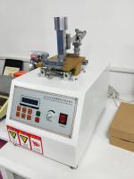 China Motor Drive Leather Friction Color Fastness Tester To Dry , Wet And Friction for sale