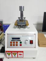 China Motor Drive Leather Friction Color Fastness Tester To Dry , Wet And Friction for sale