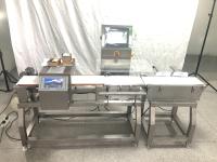 China Digital Food Metal Detector Checkweigher for sale