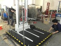 China High Stiffness High Flatness Precision Drop Tester Packaging Testing Equipment For Process of Carrying for sale