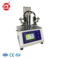China PLC Touch Screen Wearing Headphone Torsion Testing Machine With Stepping Motor Servo for sale