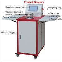 China Fully Automatic Fabric Air Permeability Tester , No Discoloration And No Oxidation for sale