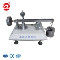 China ISO9863 Hardness Precision Dial Gauge Geosynthetics Geotextile Thickness Tester for sale