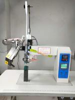 China Computerized Waterproof Strip Hot Air Seam Sealing Machine , PLC Glue Press Machine for sale