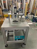 China N95 KN95 Mask Edge Bonding Machine with 20-250 pcs/min Capacity and Self-Centered Floating Joint for Semi-Automatic Face Mask Production for sale