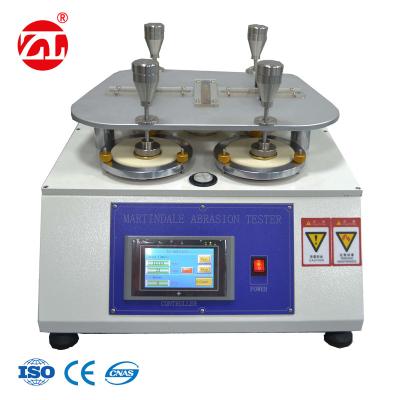 China ASTM D4970 Touch Screen Texitle Abrasion Resistance Testing Machine for sale
