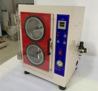 China Fabric Shuffle Pilling Textile Testing Machine With Two Box Type 220V 50hz for sale
