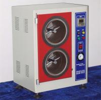 China Fabric Shuffle Pilling Textile Testing Machine With Two Box Type 220V 50hz for sale