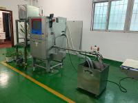 China IP66 X Ray Liquid Foreign Body Detection Machine Detect Glass / Plastic / Bones for sale