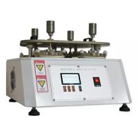 China SATRA TM31 , ISO 12947 T Martin Date Abrasimeter 4 Station With Touch Display Screen for sale