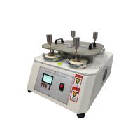 China ISO12945-2 Button Type Martindale Abrasion Tester With LCD Display for sale