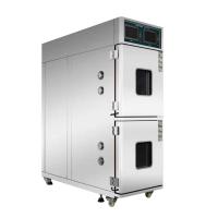 China IEC68-2 Dual Controller Constant Temperature And Humidity Chamber for sale