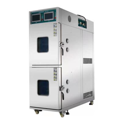 China IEC68-2 Dual Controller Constant Temperature And Humidity Chamber for sale