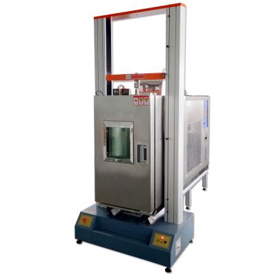 China Desktop Computer Servo Universal Testing Machine With High Temperature Chamber for sale
