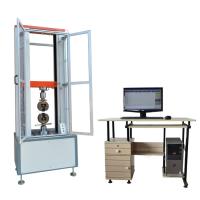 China 10 Ton Computer Servo Universal Testing Machine with Protective Door for sale