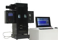 China Touch Screen Computer Dual Control Building Materials Smoke Density Tester for sale